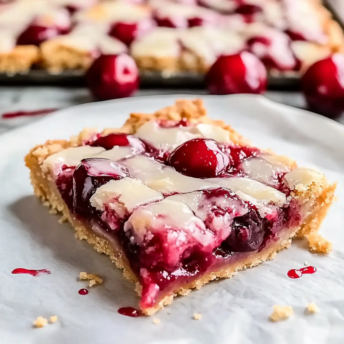 Irresistibly Easy Cherry Pie Bars for Your Next Gathering